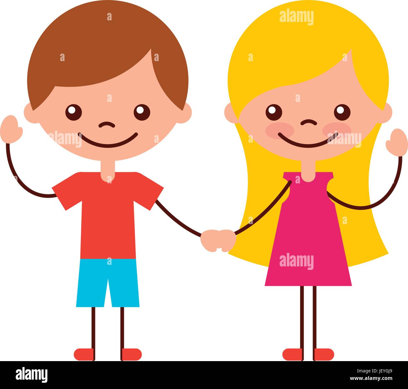 cute kids characters icon Stock Vector Image & Art - Alamy