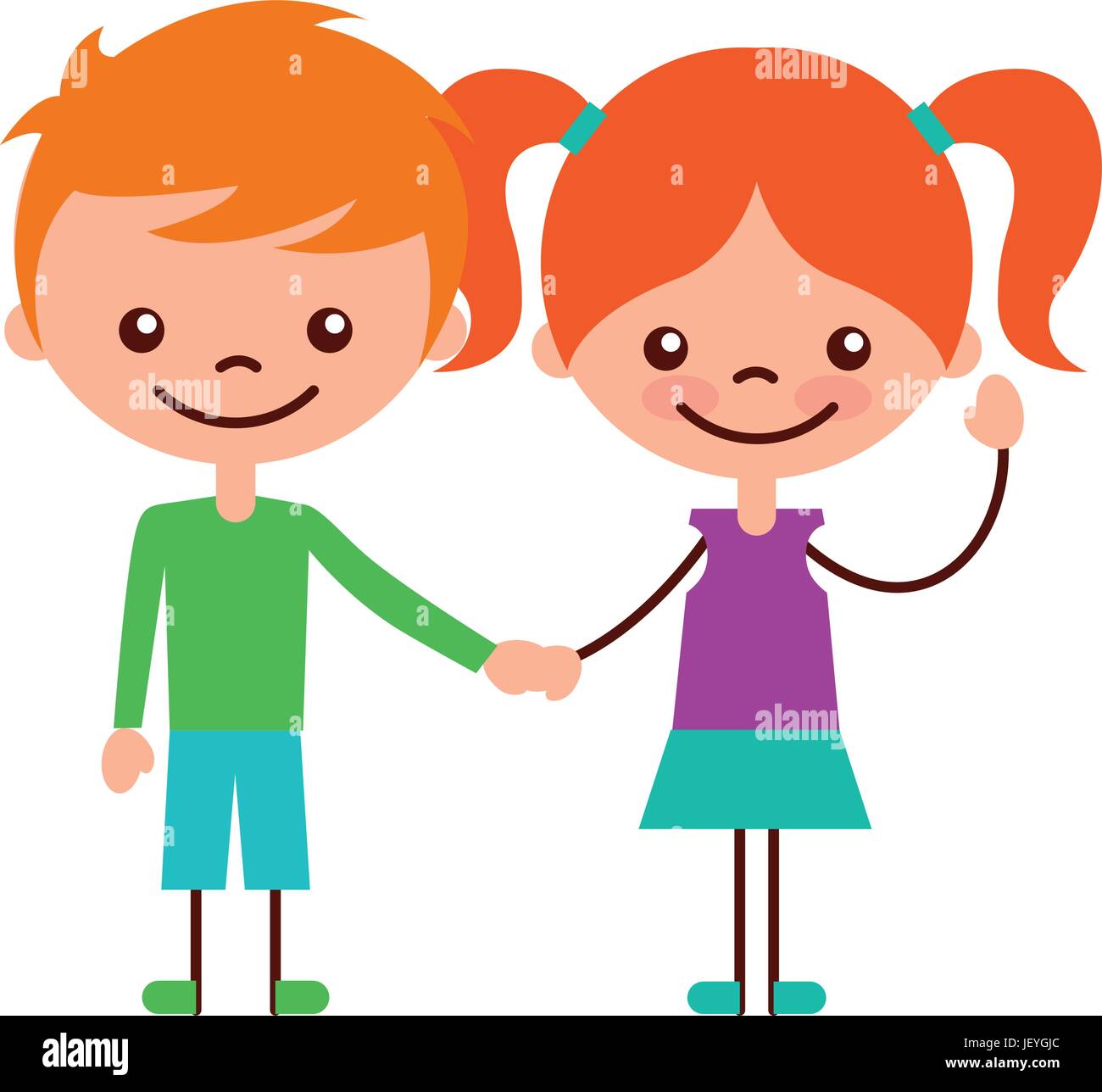 cute kids characters icon Stock Vector Image & Art - Alamy