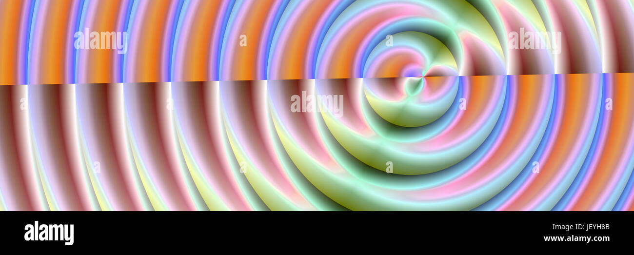 Digital art, abstract three-dimensional objects with soft lighting ...