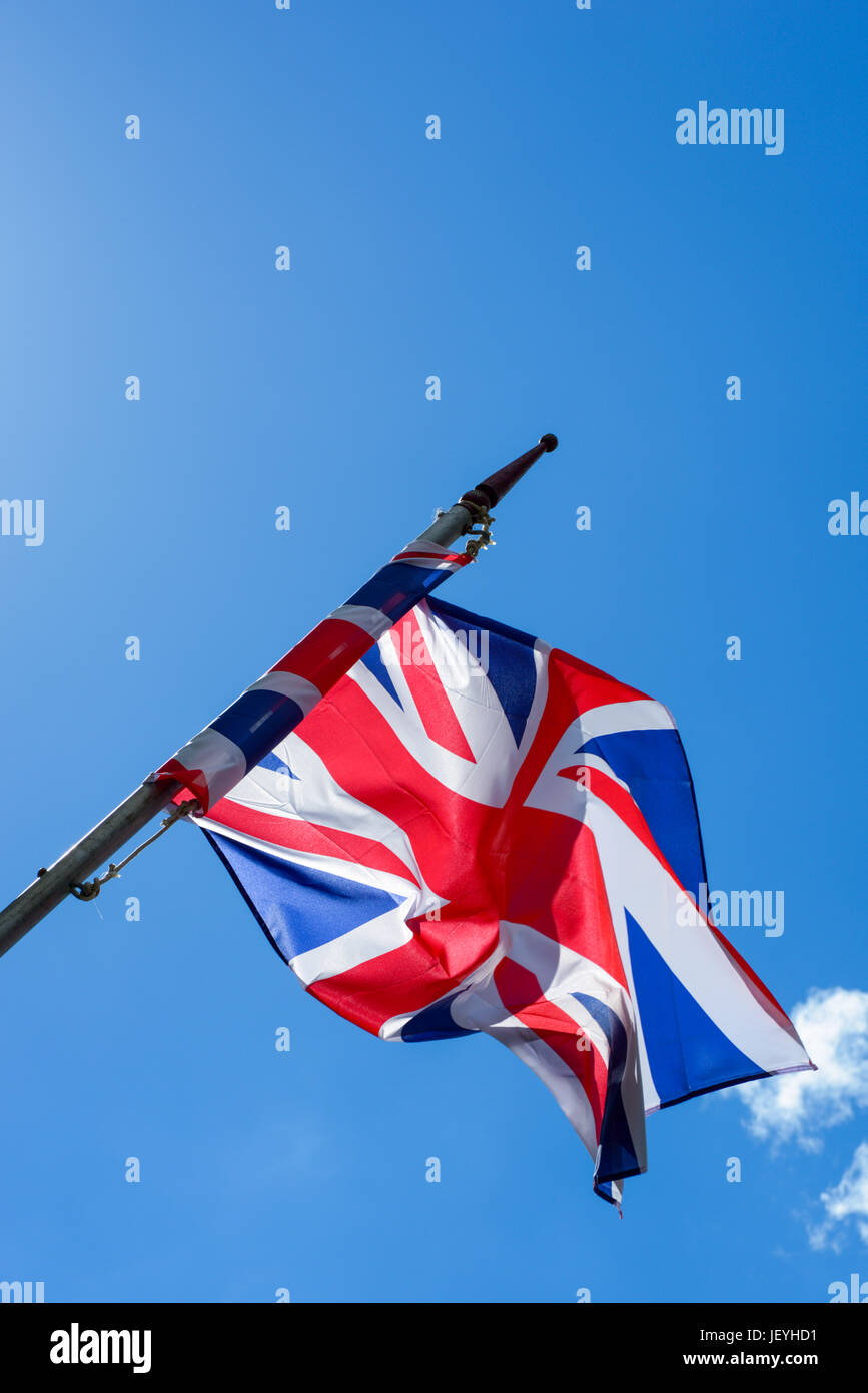 Flag on pole furled hi-res stock photography and images - Alamy