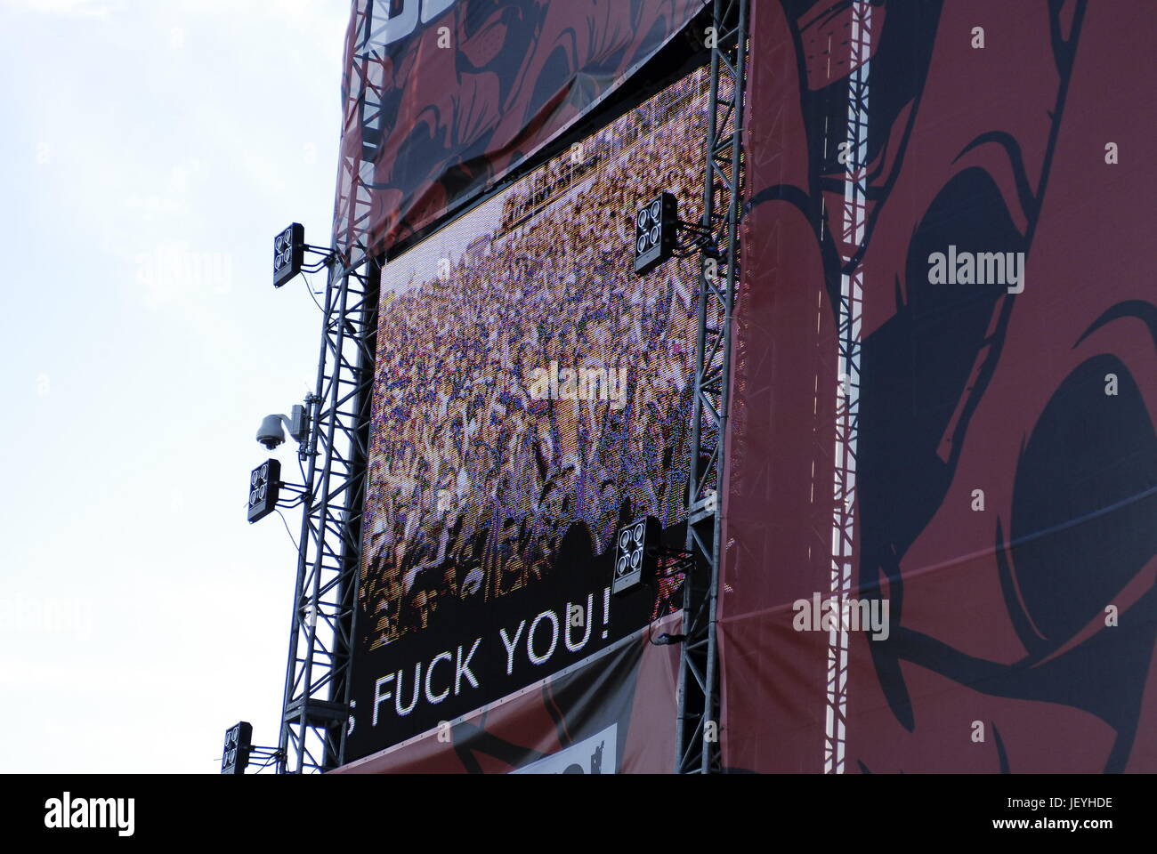 Crowd main stage download festival hi-res stock photography and images ...