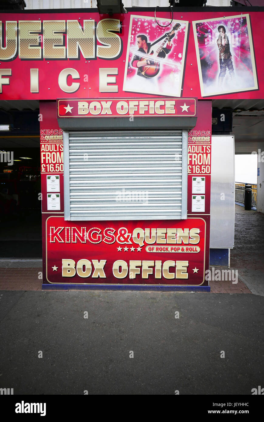 Closed theatre box office hi-res stock photography and images - Alamy