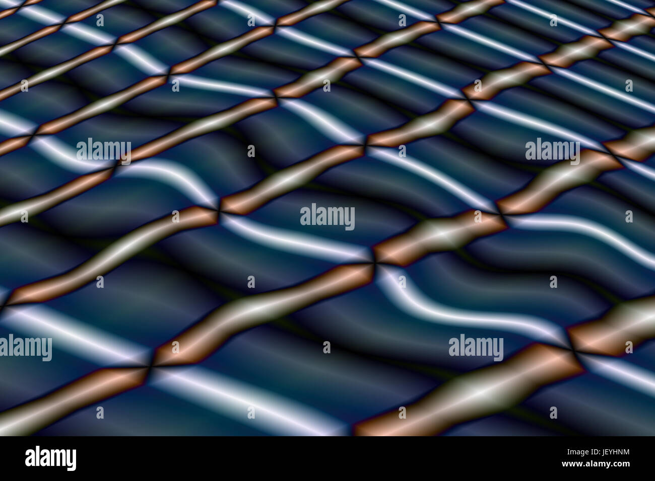 Digital art, abstract three-dimensional objects with soft lighting ...