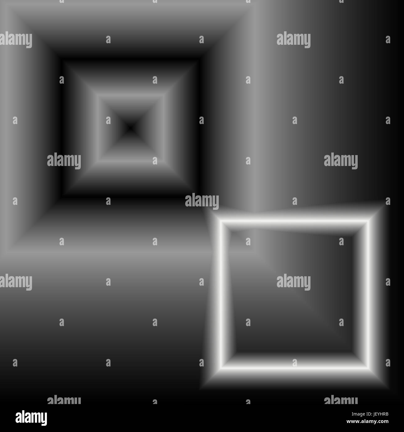 Digital art, abstract three-dimensional objects with soft lighting ...