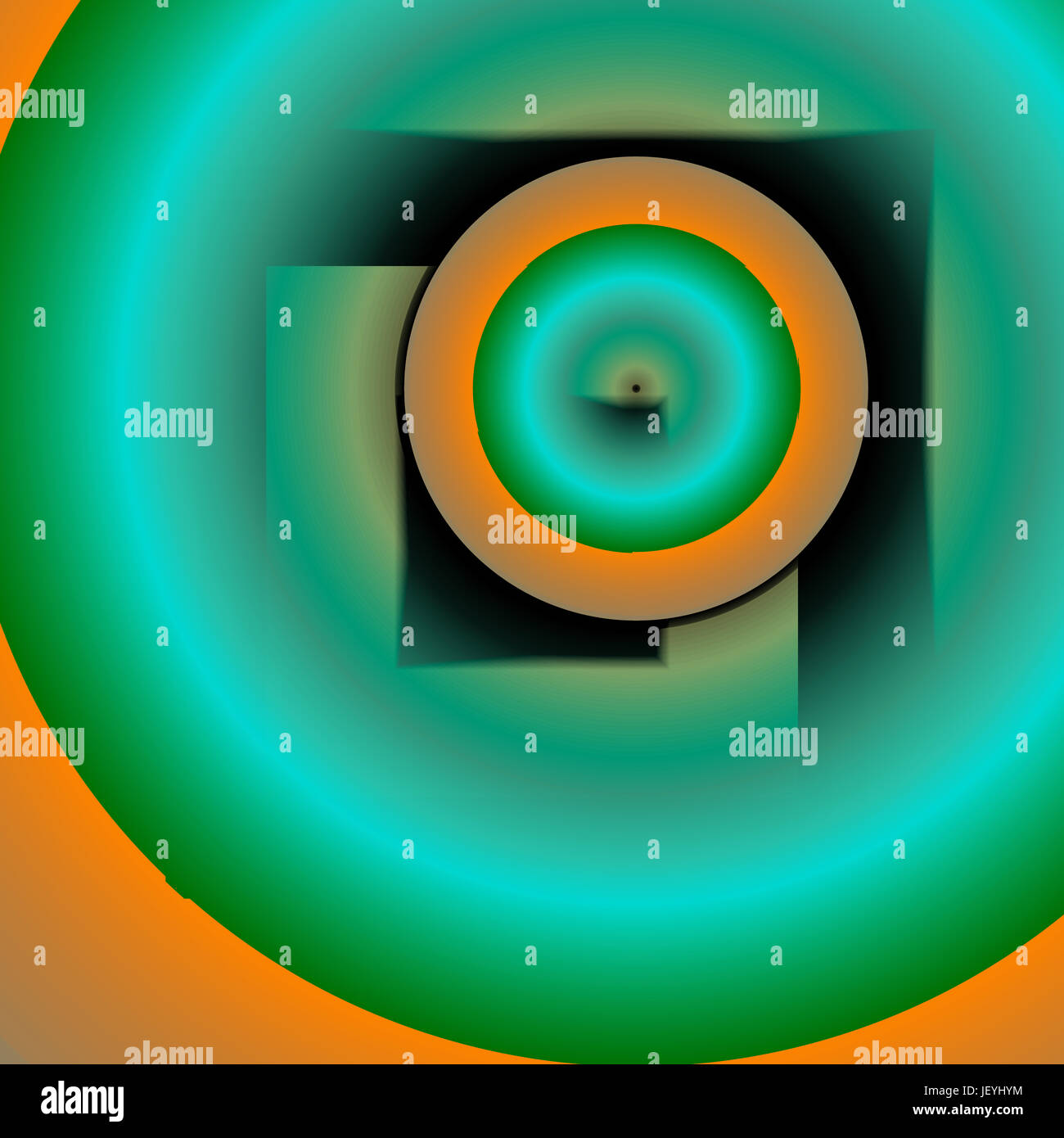 Digital art, abstract three-dimensional objects with soft lighting ...