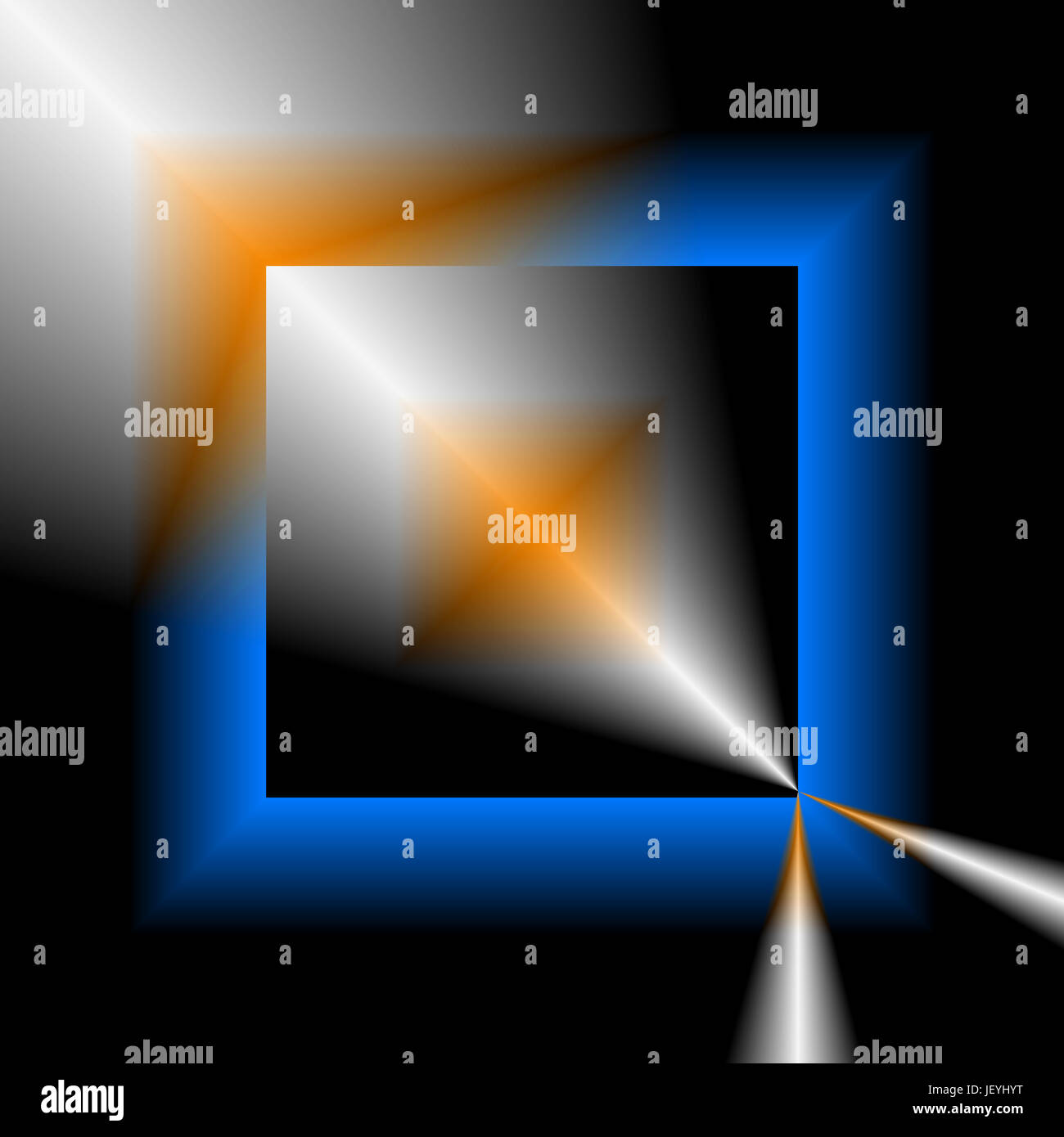 Digital art, abstract three-dimensional objects with soft lighting ...