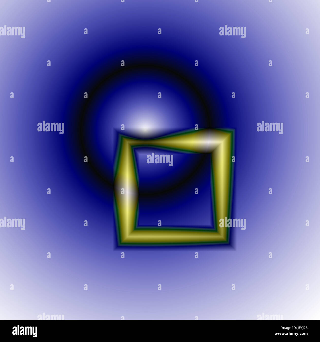 Digital art, abstract three-dimensional objects with soft lighting ...