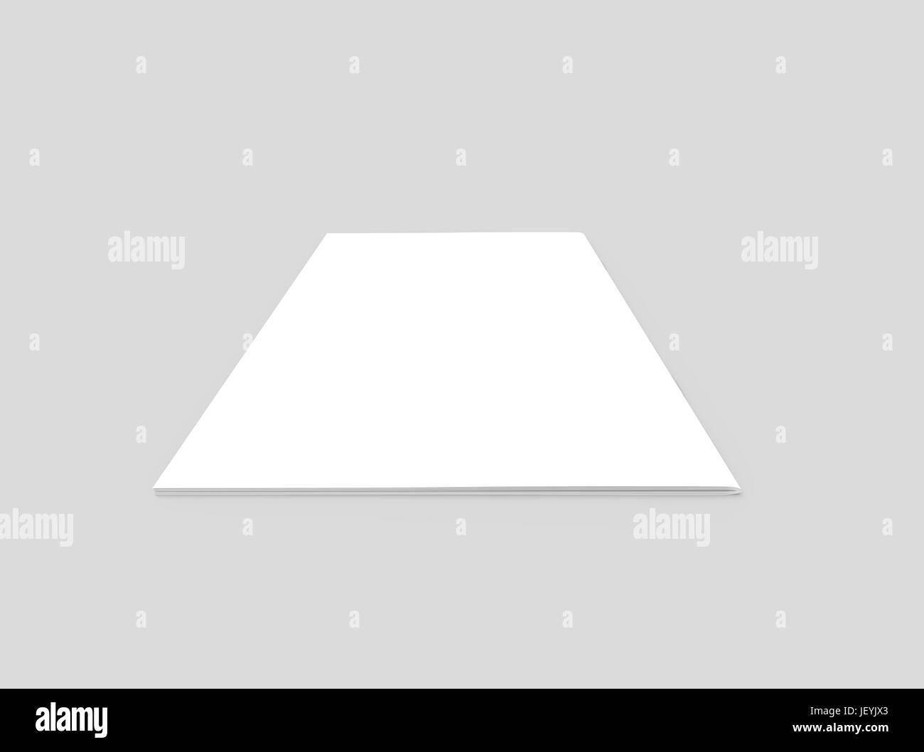 blank 3d rendering brochure, can be used as design element, isolated ...