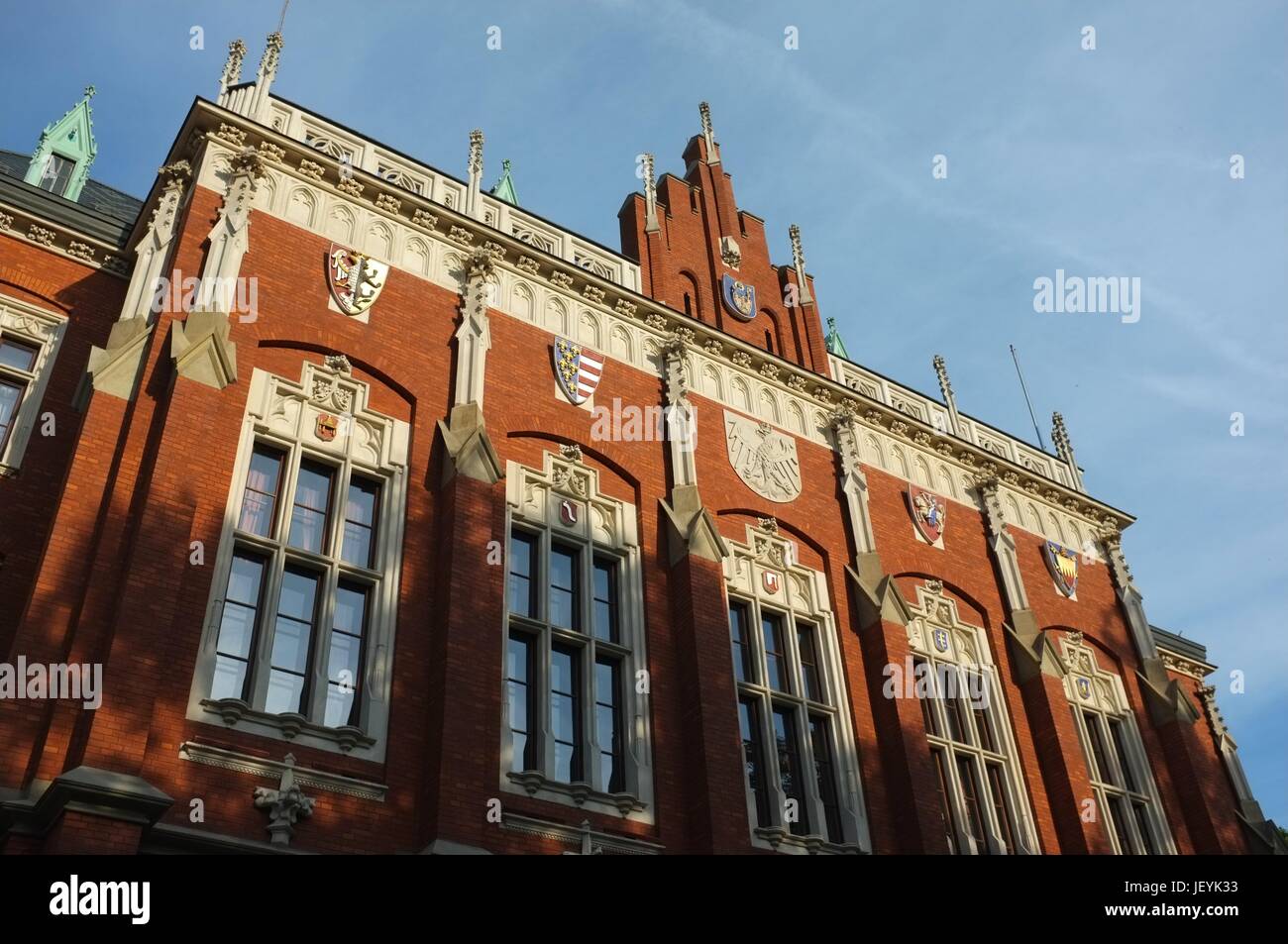 Collegium Novum (New College) of the Jagiellonian University in Old ...