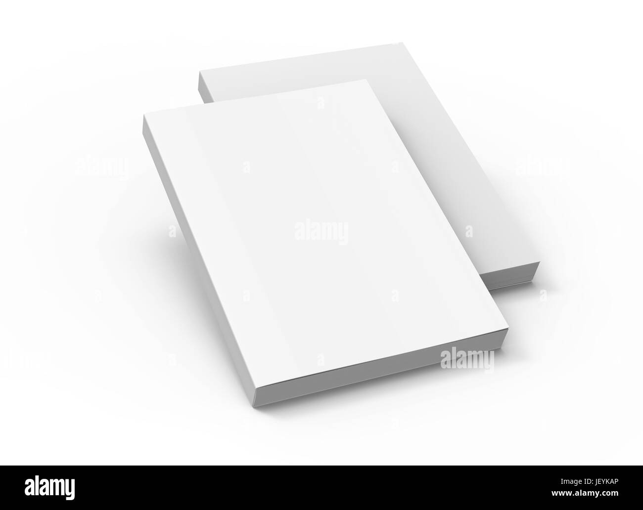 two blank right tilt 3d rendering white books placed on ground ... two blank right tilt 3d rendering white books placed on ground ...