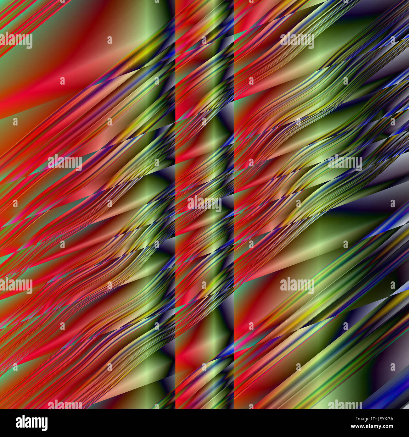 Digital art, abstract three-dimensional objects with soft lighting ...