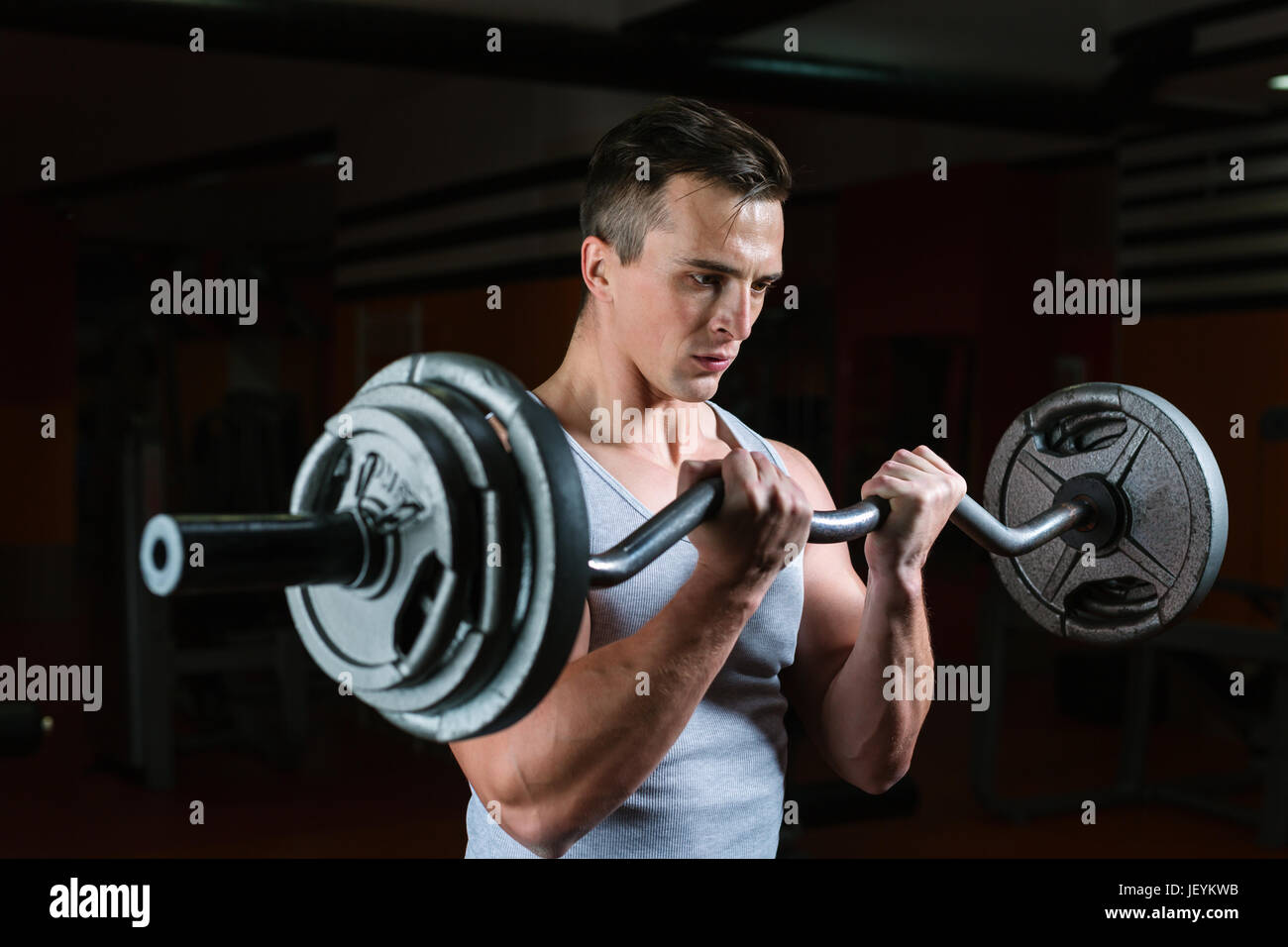 Black male bodybuilder strongman athlete hi-res stock photography and ...