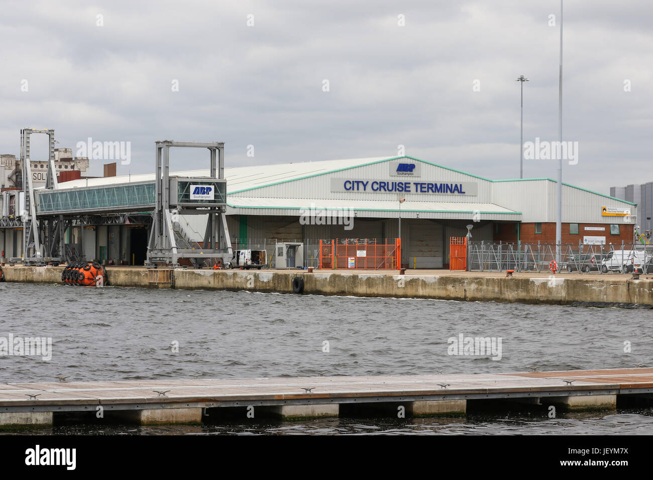 The Southampton City Cruise Terminal Stock Photo - Alamy