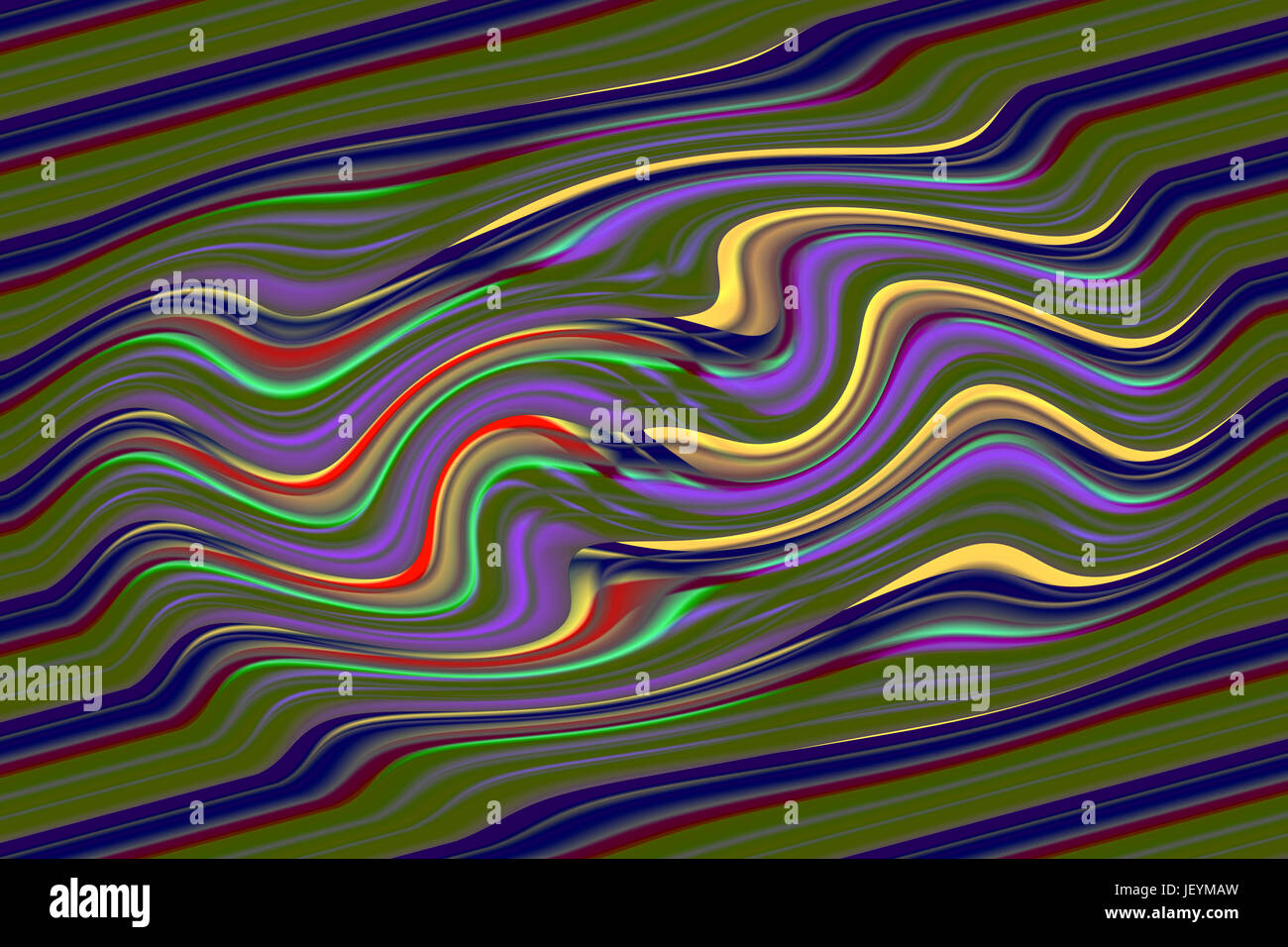 Digital art, abstract three-dimensional objects with soft lighting ...