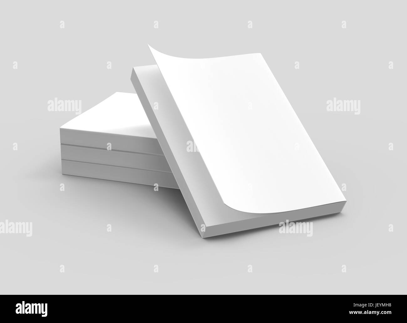 three right tilt books placed on ground and a right tilt book leaning ...