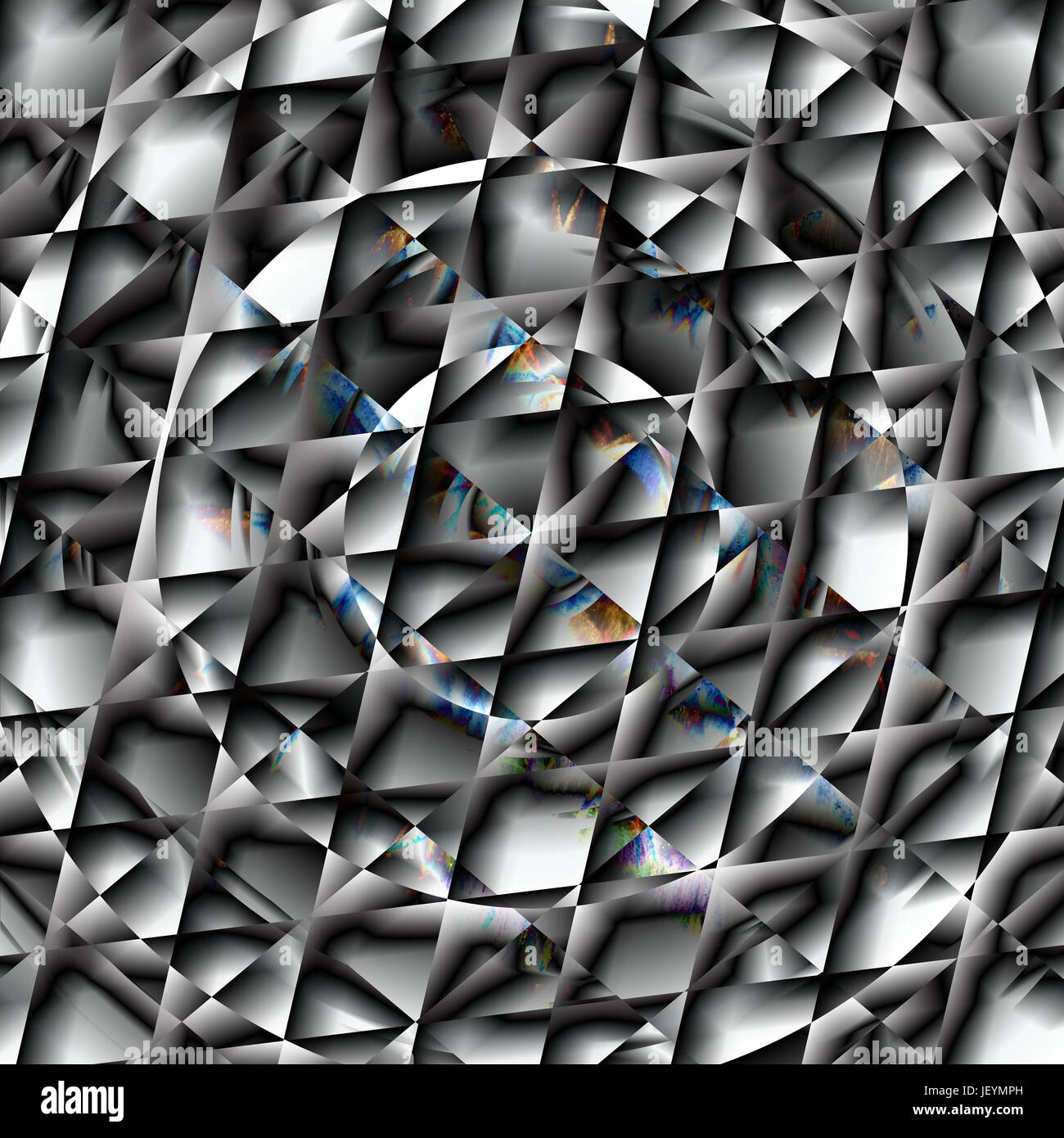 Digital art, abstract three-dimensional objects with soft lighting ...