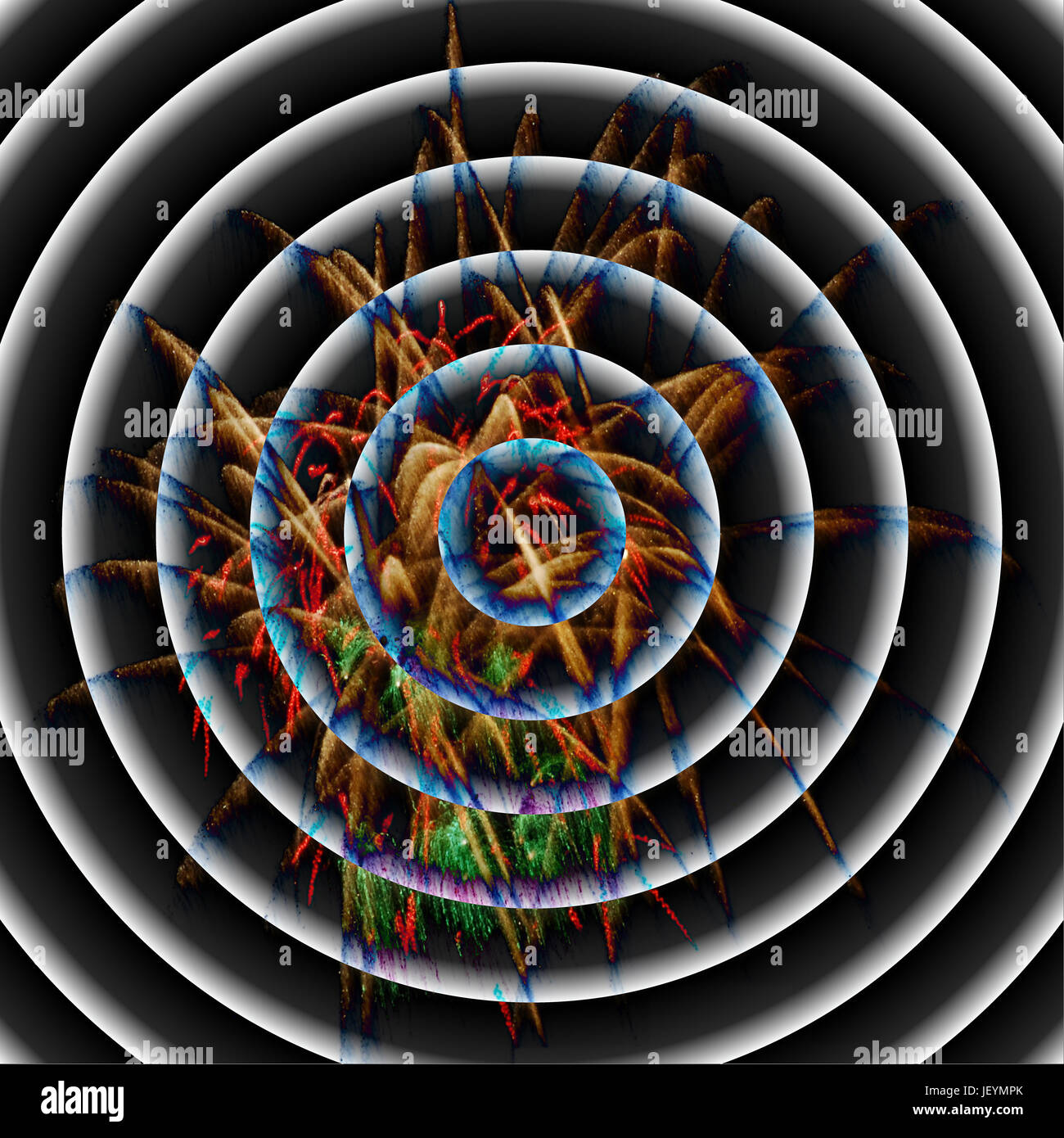 Digital art, abstract three-dimensional objects with soft lighting ...