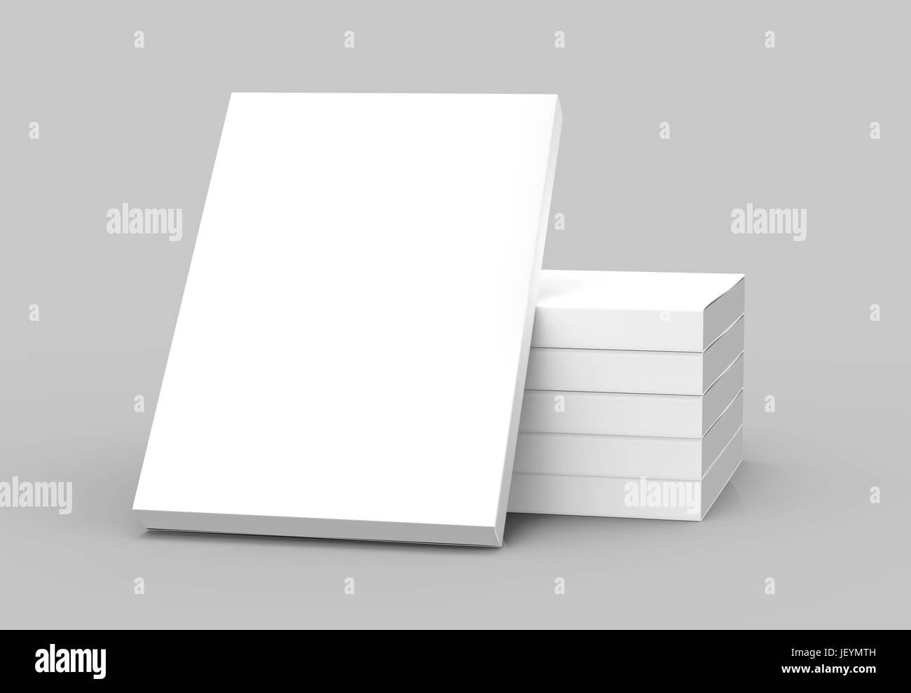 five right tilt books placed on ground and a left tilt book leaning on ...