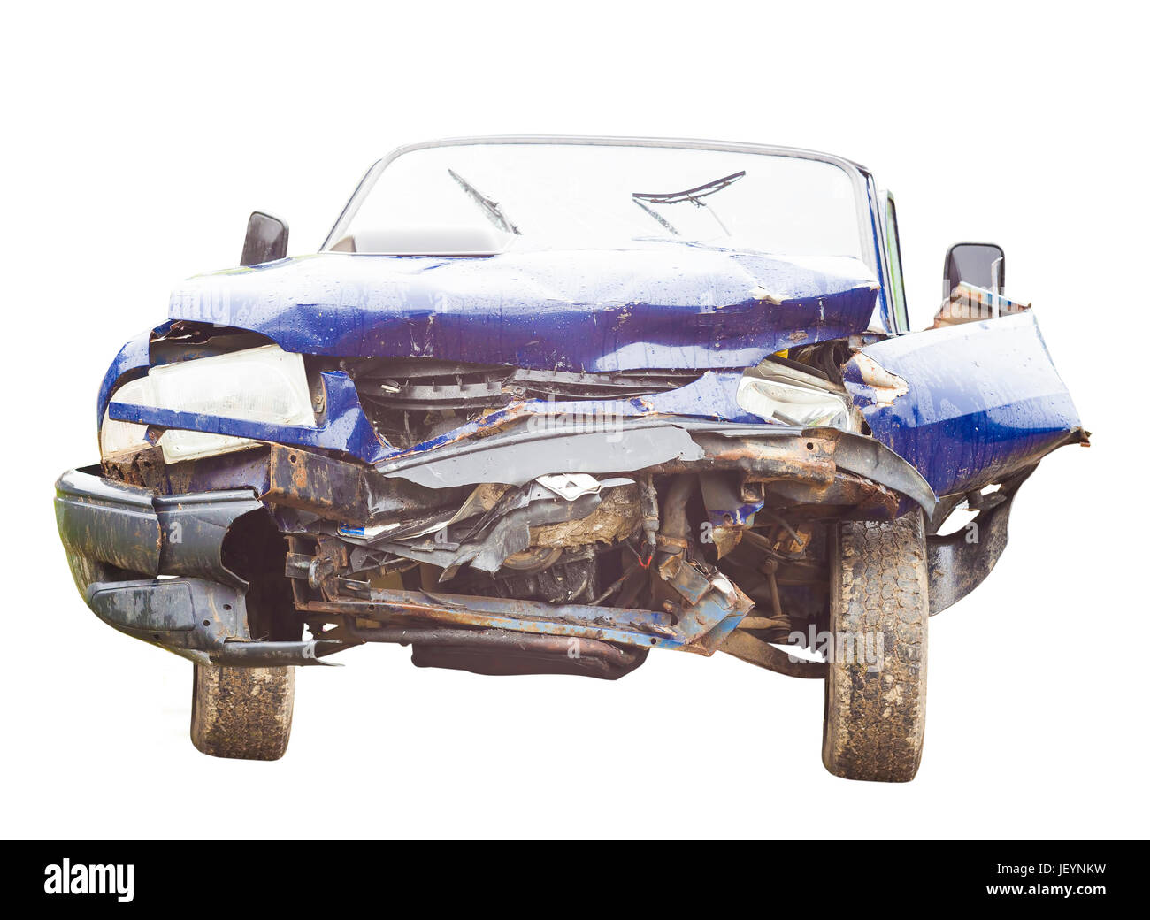 Auto accident crash collision Cut Out Stock Images & Pictures - Alamy