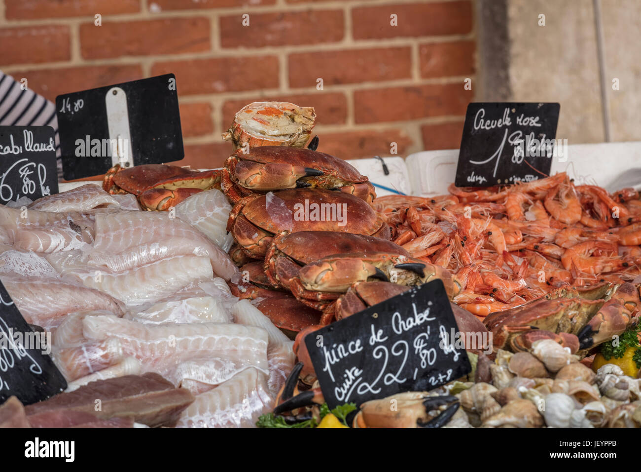 Shell fish market hi-res stock photography and images - Alamy