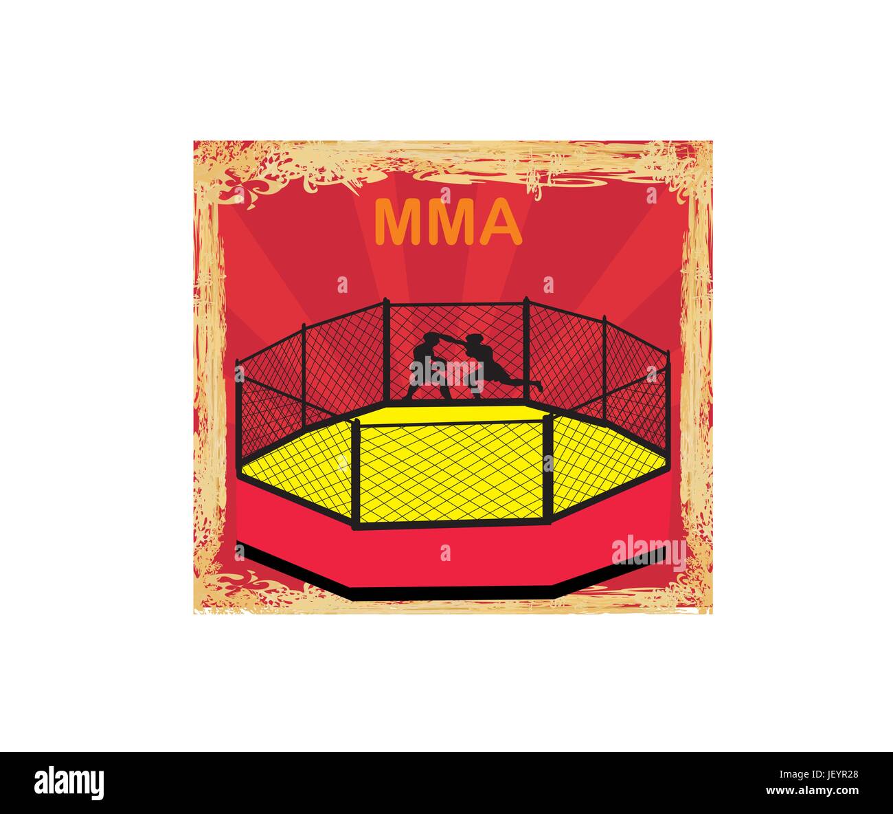 Mma photo Stock Vector Images - Alamy