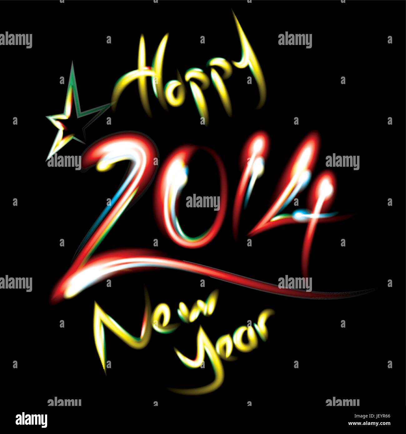 graphic, new, ray, illustration, neon, party, celebration, bright ...