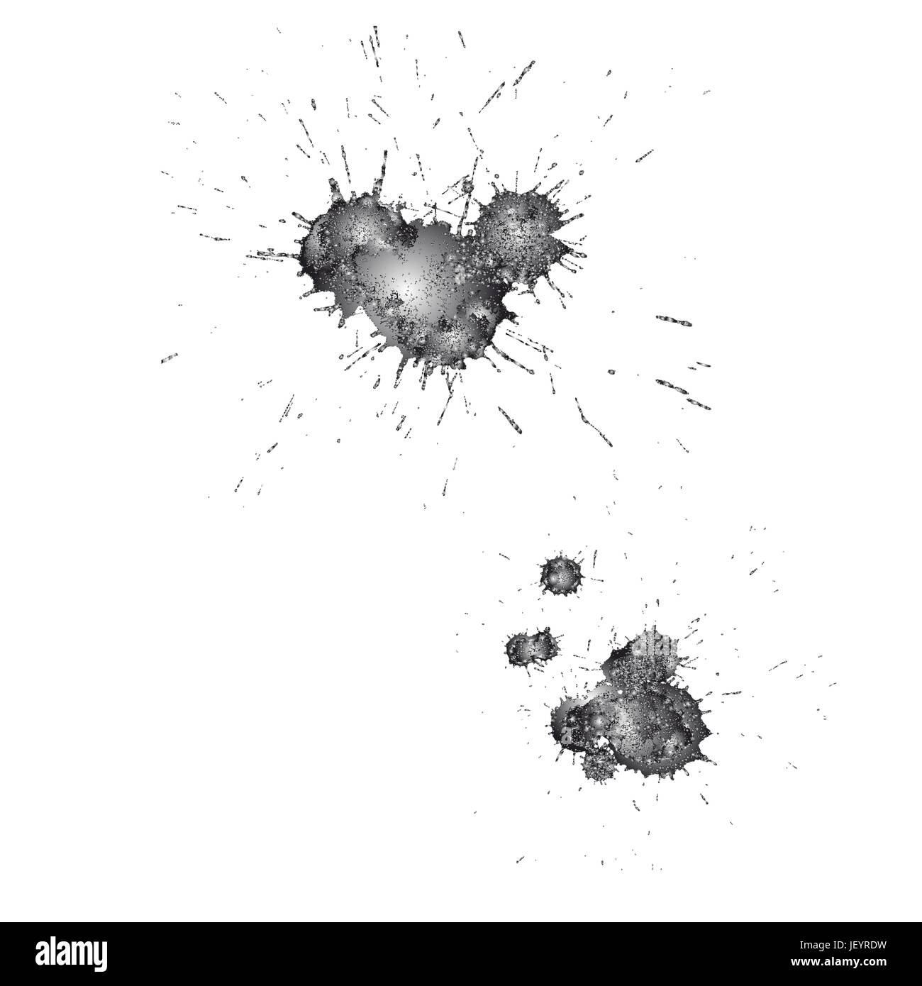 Blown spray Stock Vector Images - Alamy