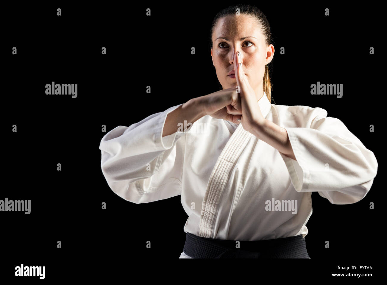 Performing the hand salute hi-res stock photography and images - Alamy