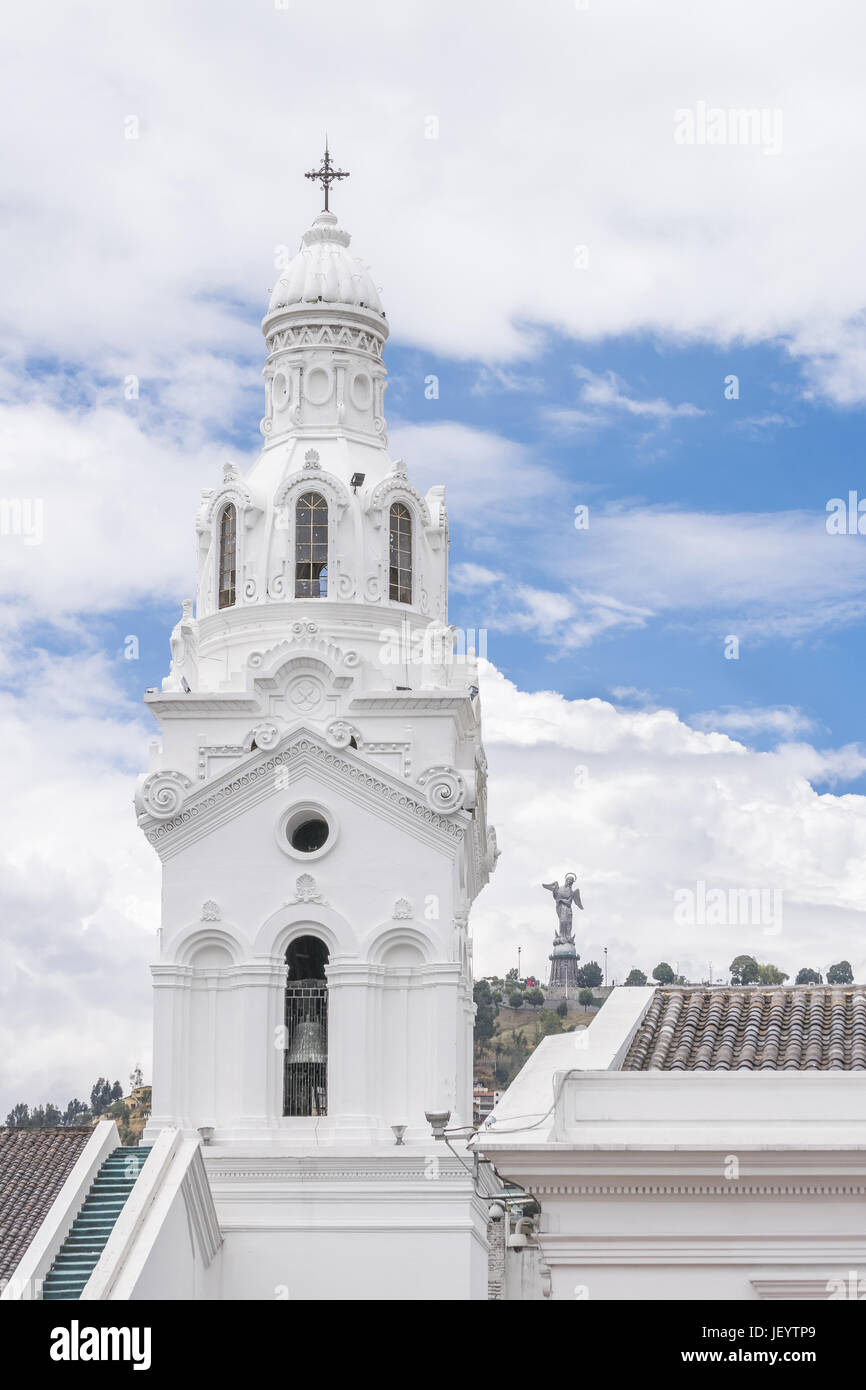 Metropolitan Cathedral of Quito in Ecuador Stock Photo - Alamy