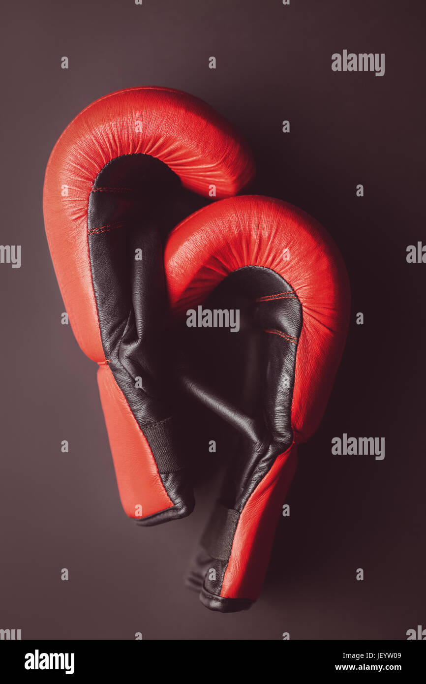Playing with boxing gloves hi-res stock photography and images - Alamy