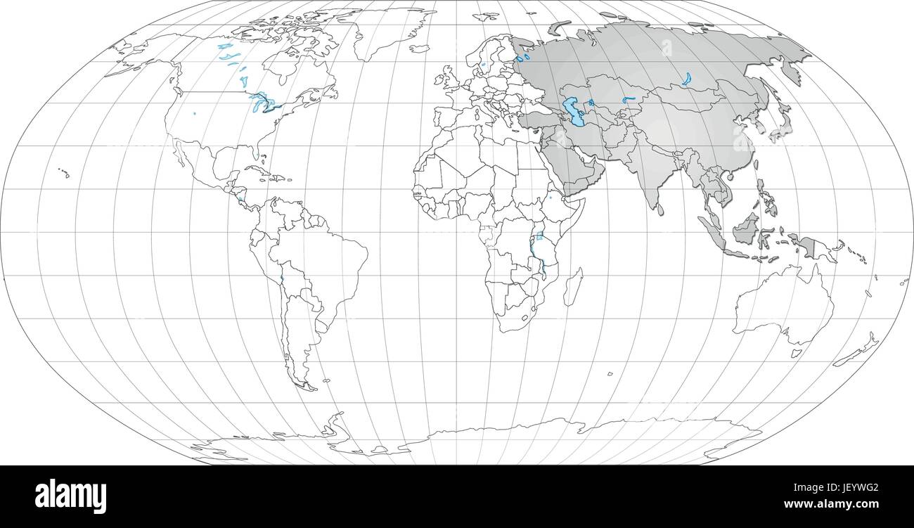 Latitude And Longitude Map Asia