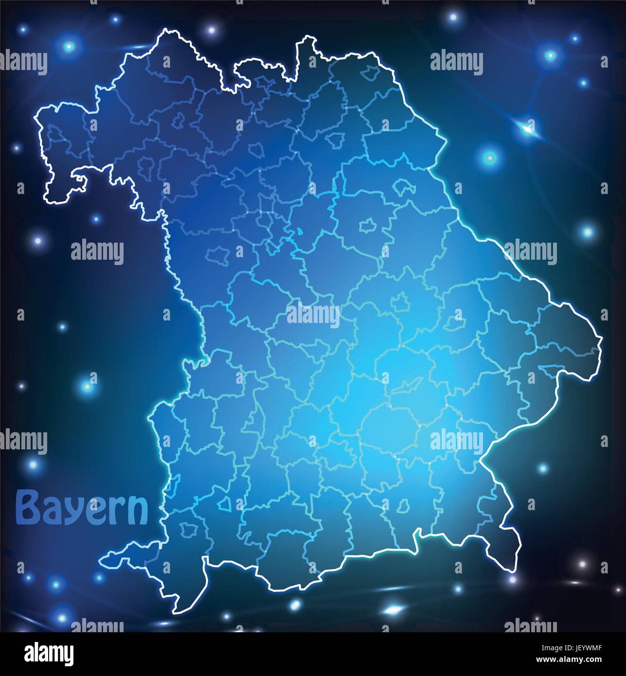 card, atlas, map of the world, map, bavaria, neon, circle, card ...