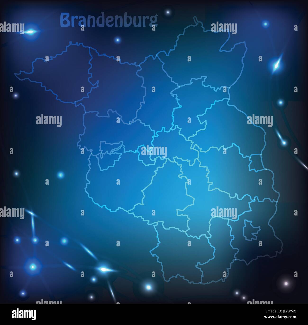 Map Brandenburg High Resolution Stock Photography and Images - Alamy