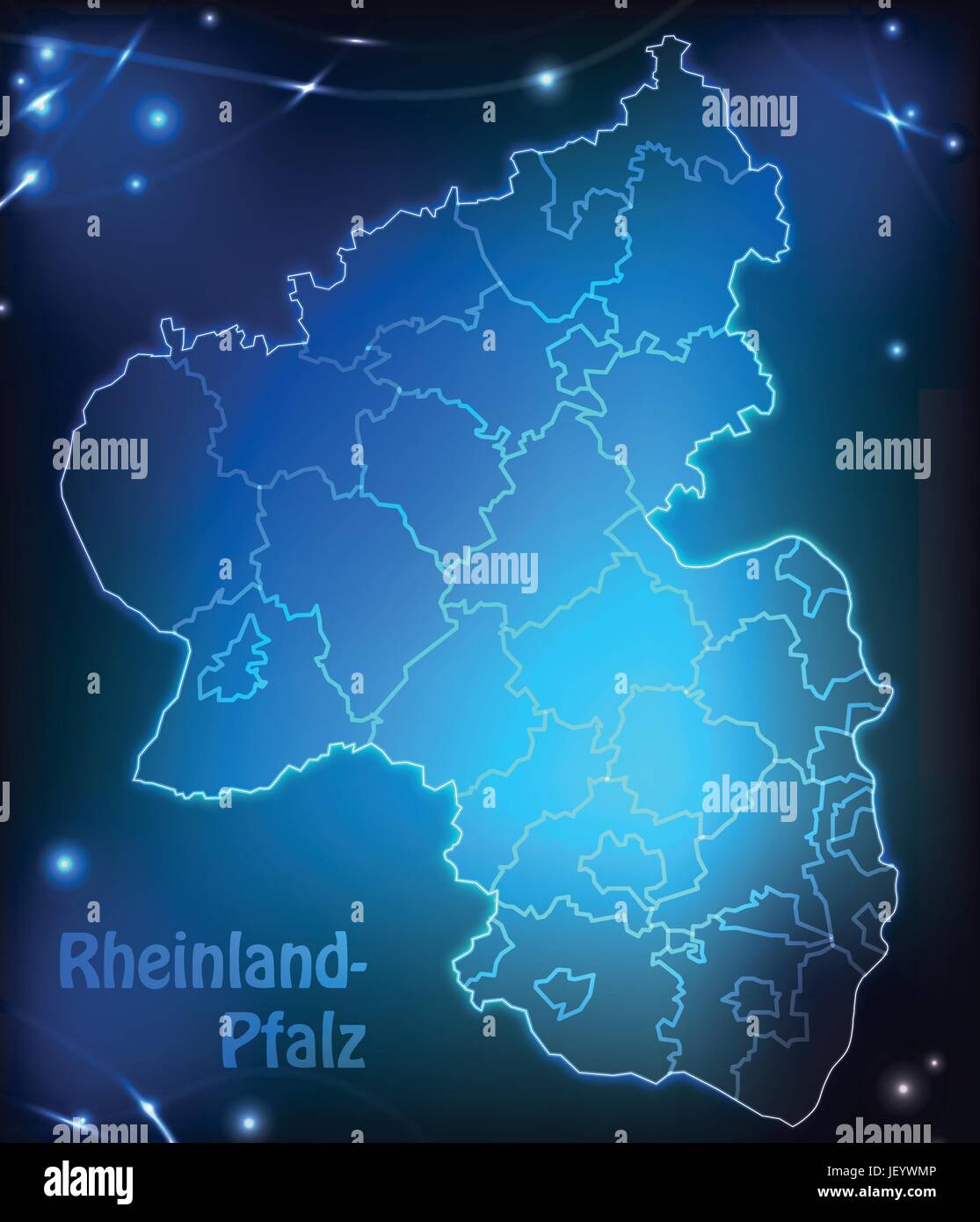 Rhineland map hi-res stock photography and images - Alamy