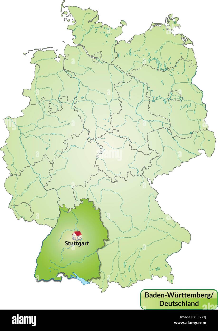 Baden map hi-res stock photography and images - Alamy