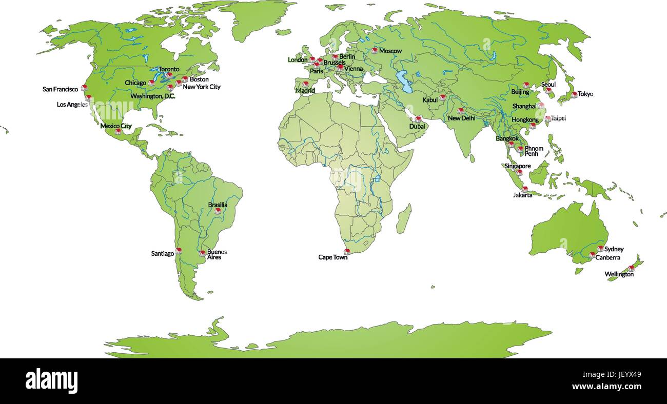 card, outline, globe, planet, earth, world, borders, atlas, map of the ...