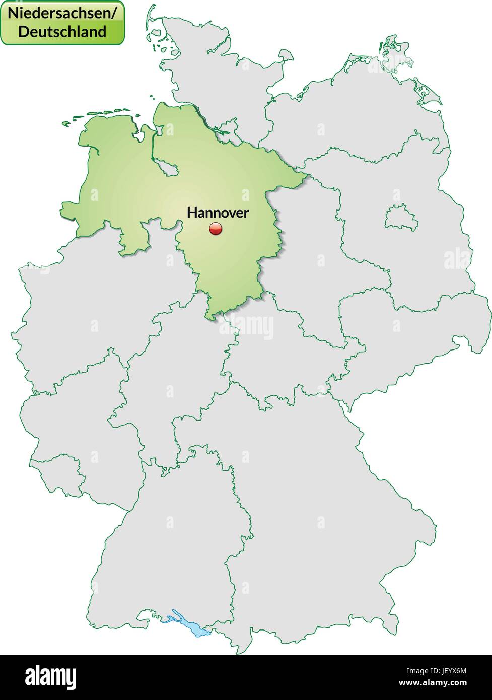 Hanover germany map Stock Vector Images - Alamy