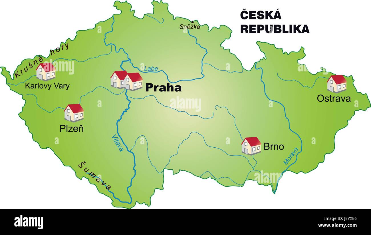 Tschechei Stock Vector Images - Alamy