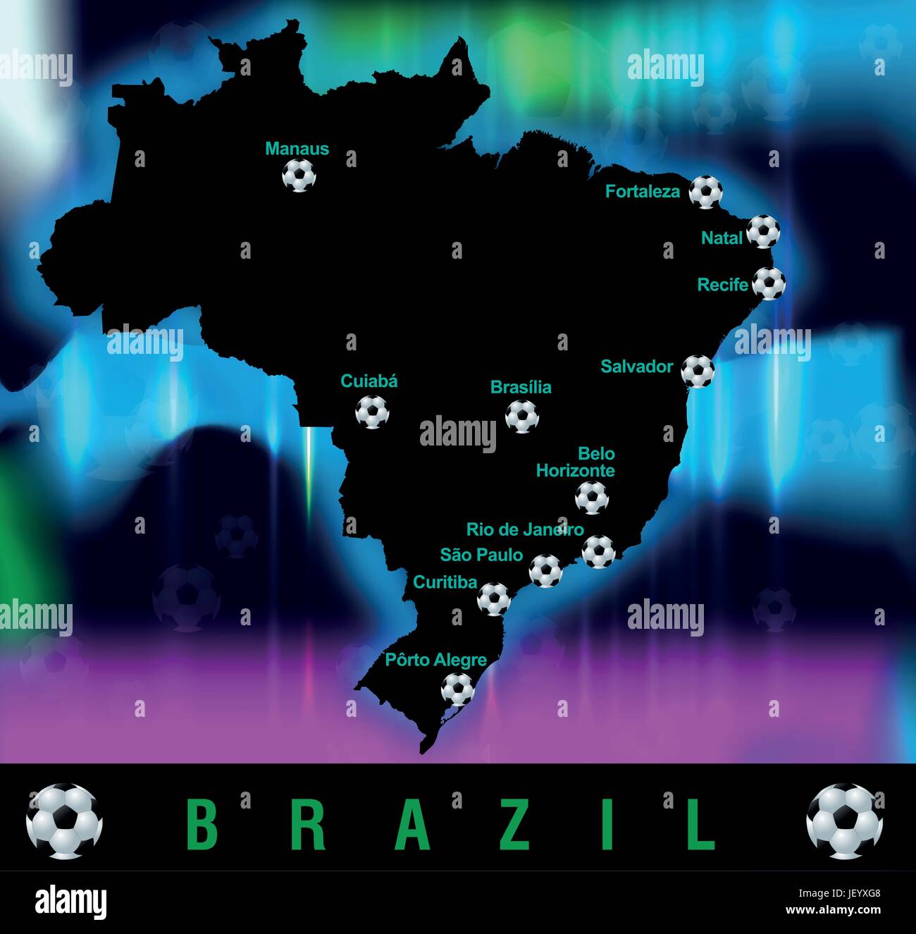 card, atlas, map of the world, map, brazil, card, outline, borders ...