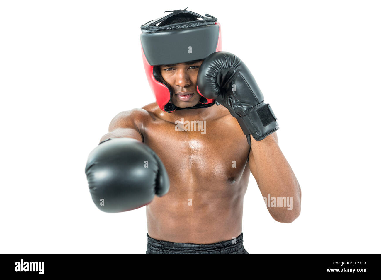 Boxing Stance Side View