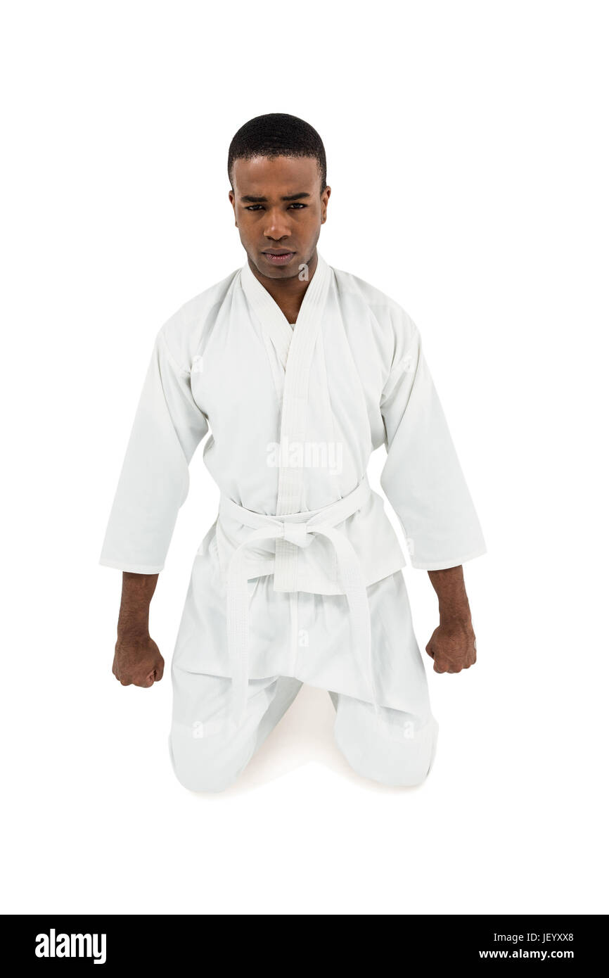 Front view strong young Cut Out Stock Images & Pictures - Alamy