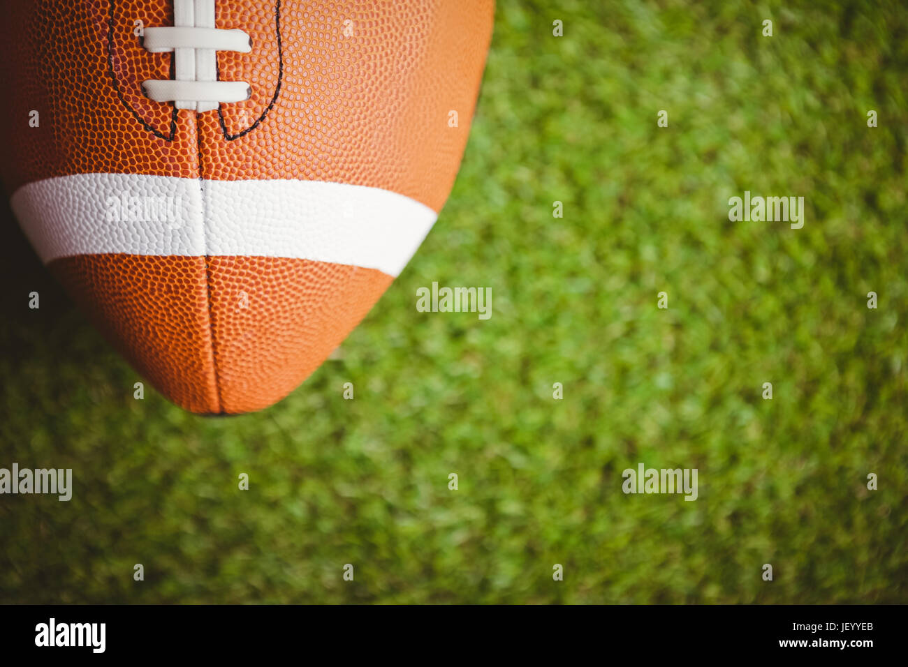 Close up of rugby ball Stock Photo - Alamy