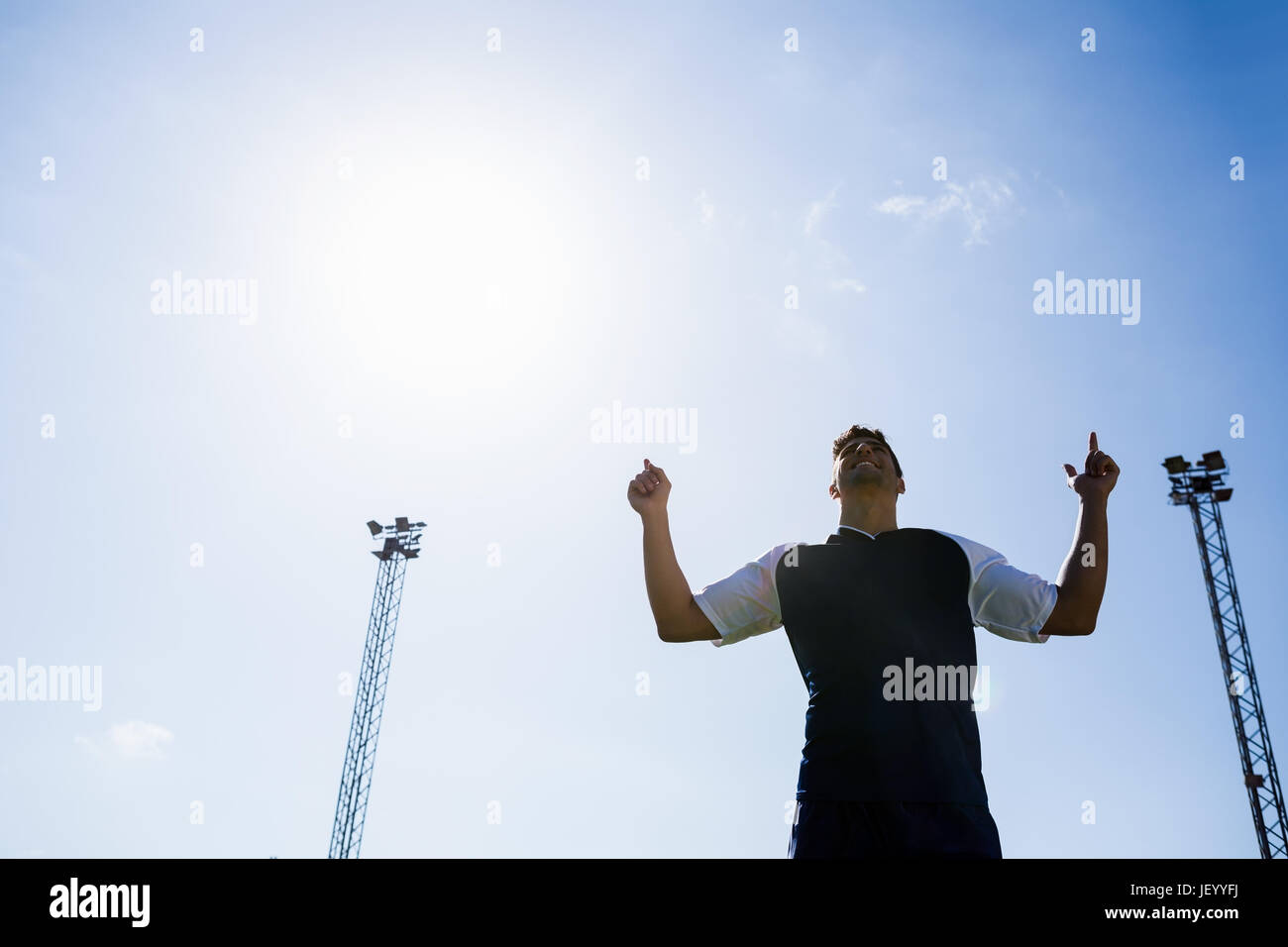 Soccer player happy after hi-res stock photography and images - Alamy