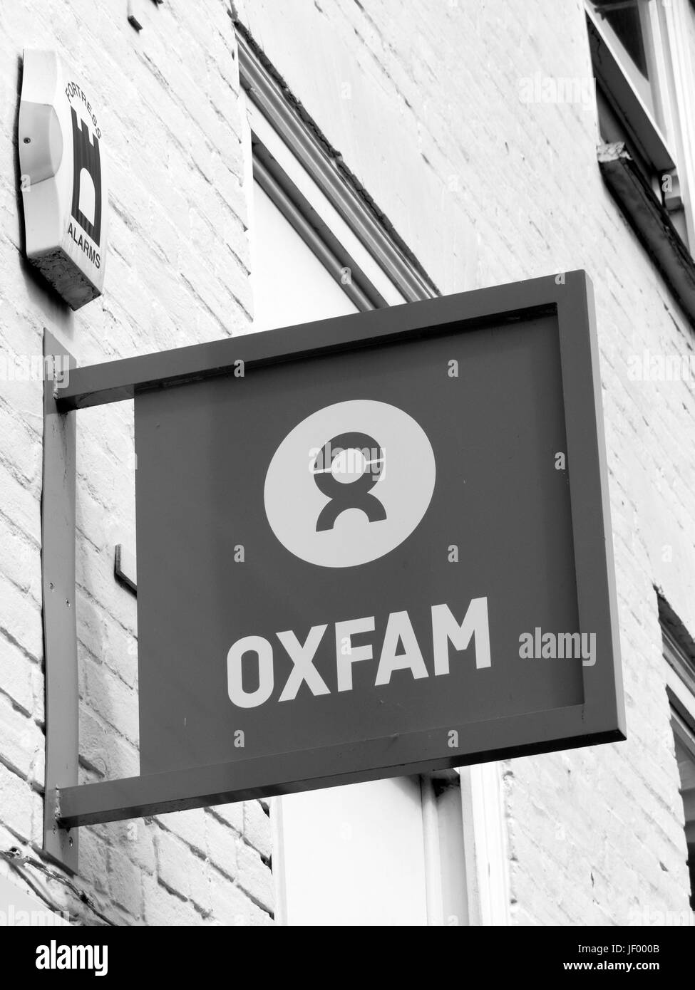 Oxfam charity shop Black and White Stock Photos & Images - Alamy