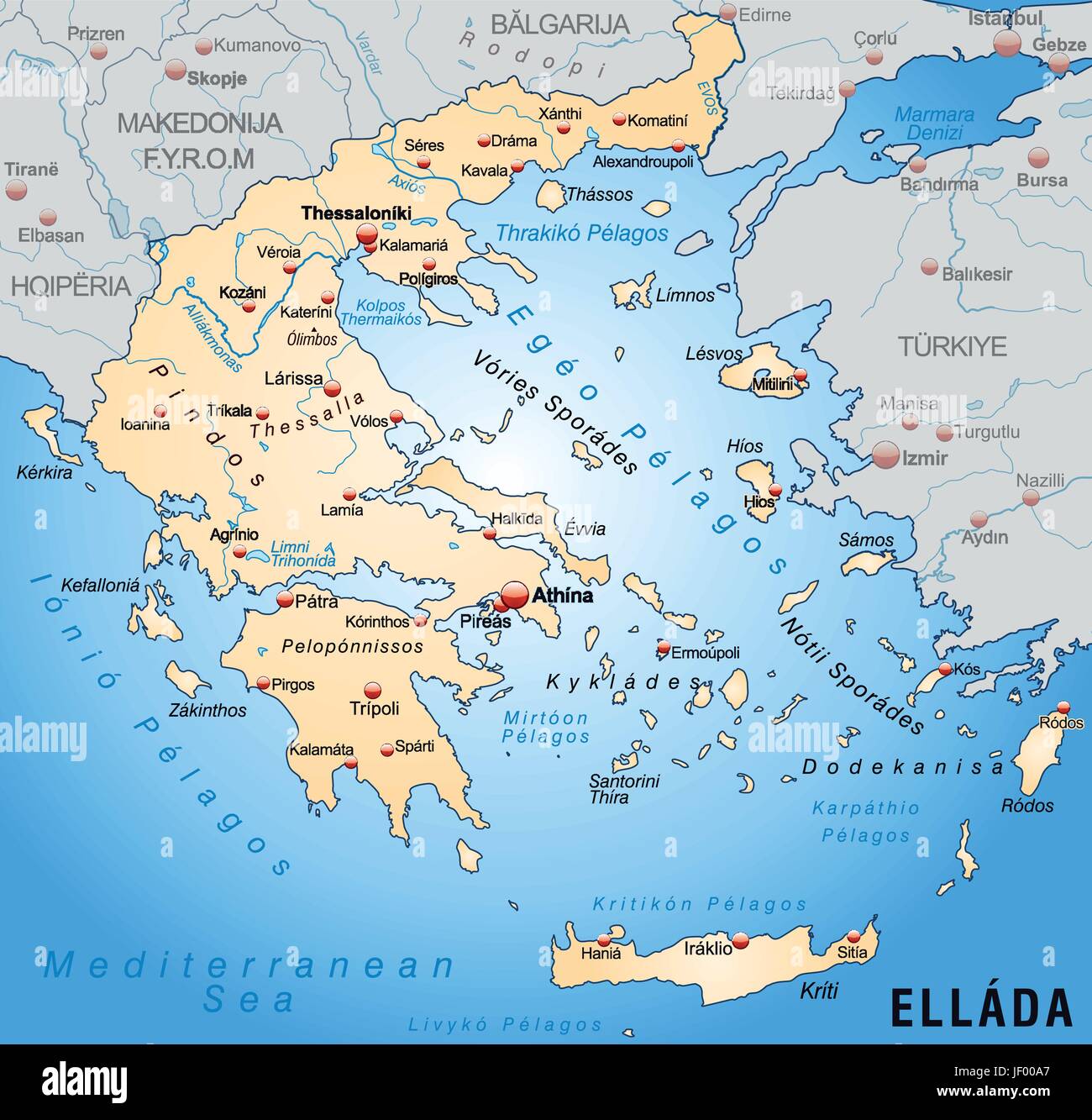 greece, border, card, synopsis, borders, atlas, map of the world, map ...