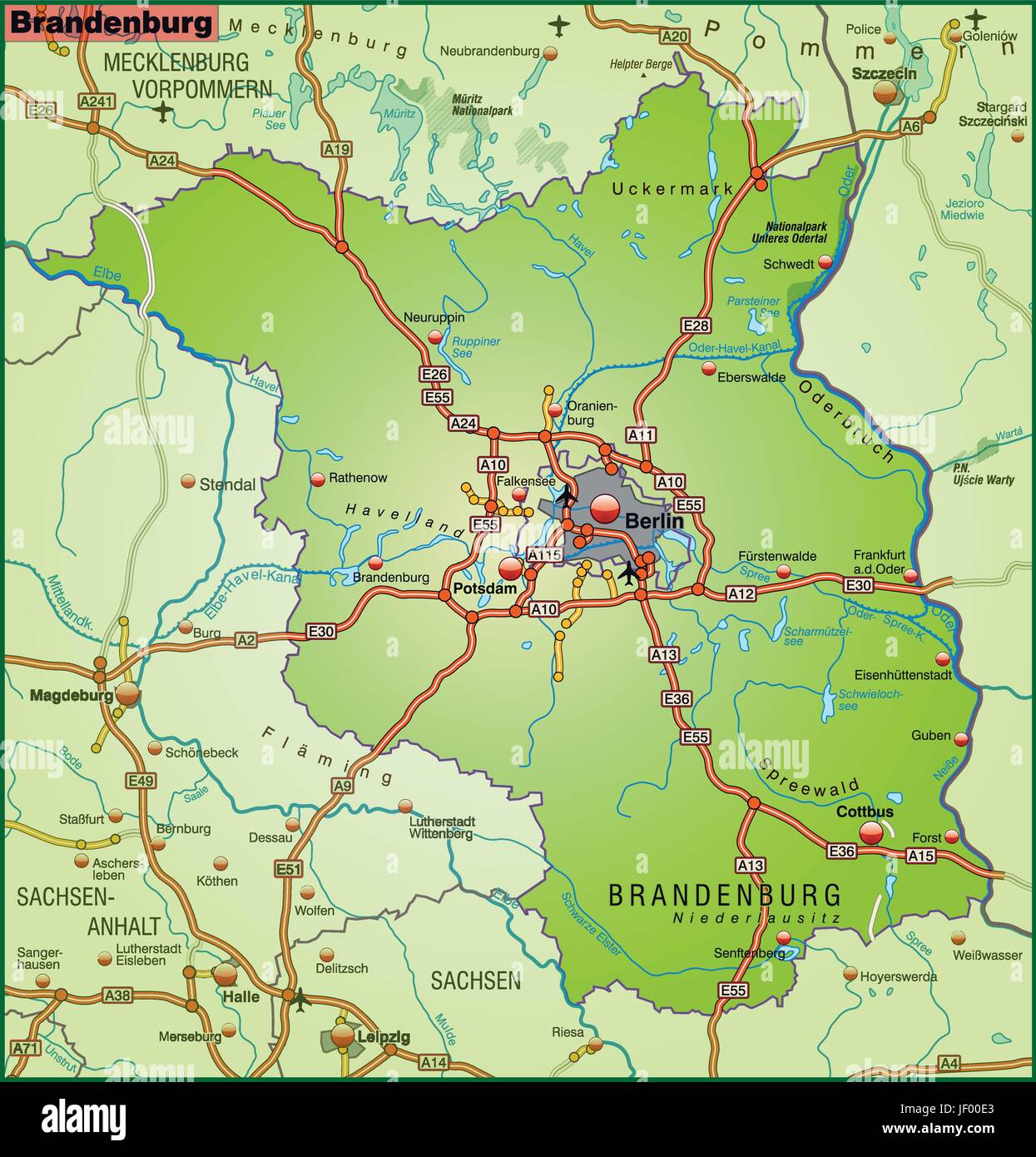 Brandenburg Kentucky On Us Map