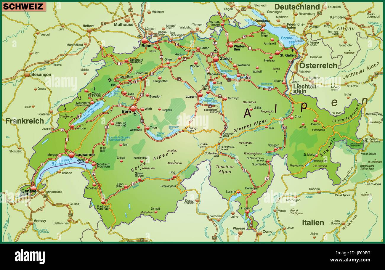 Switzerland suisse Stock Vector Images - Alamy