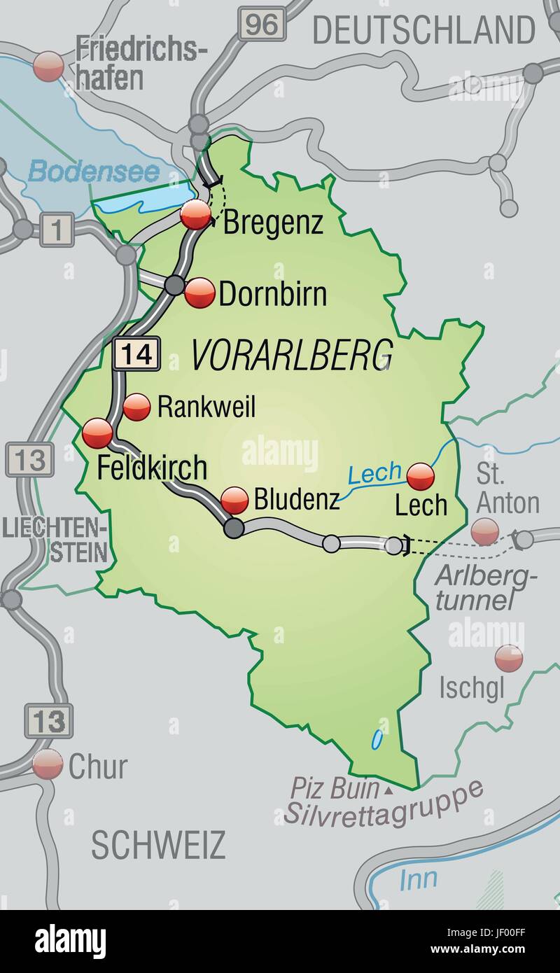 Vorarlberg border hi-res stock photography and images - Alamy