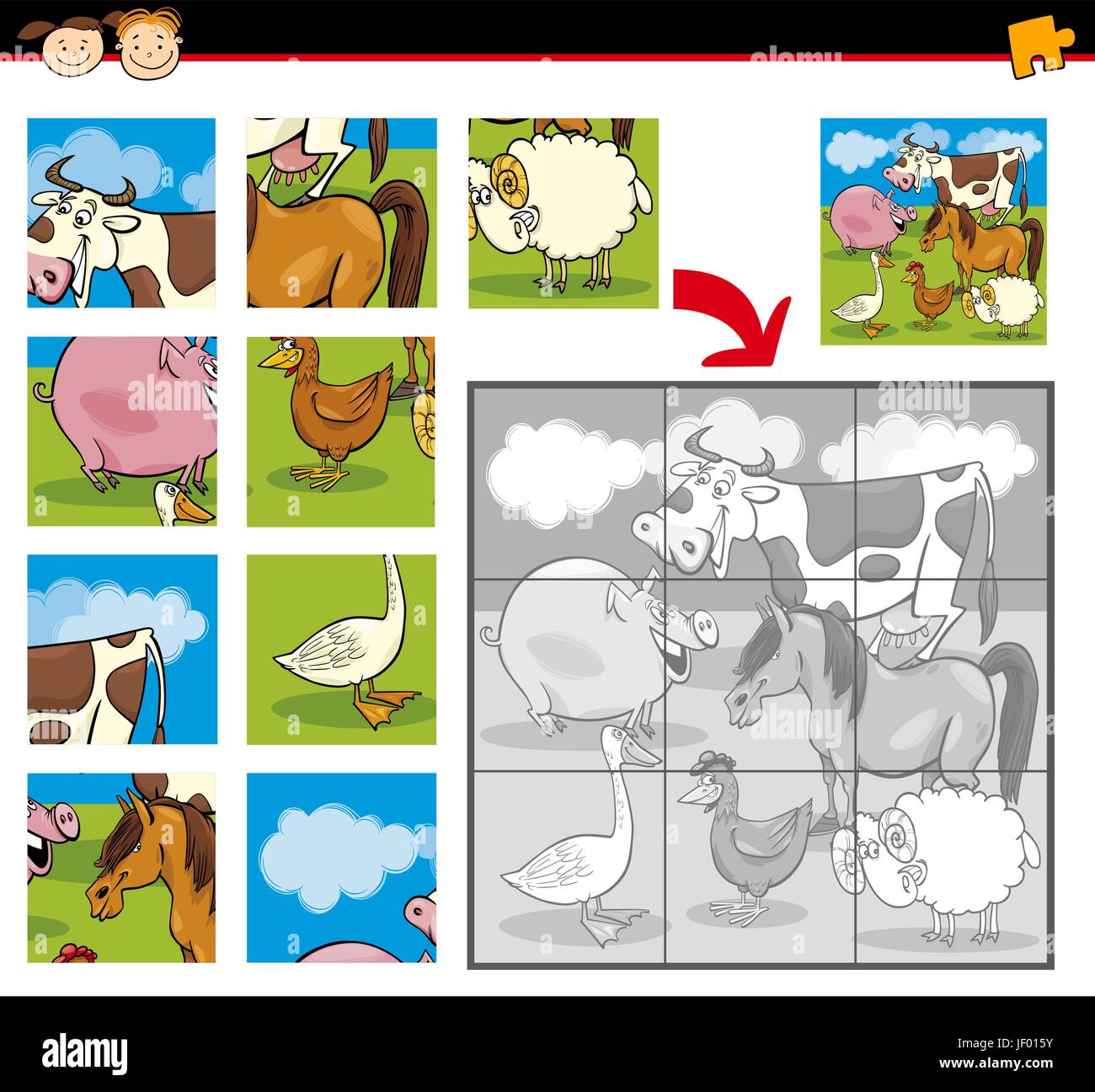 Pig joke Stock Vector Images - Alamy