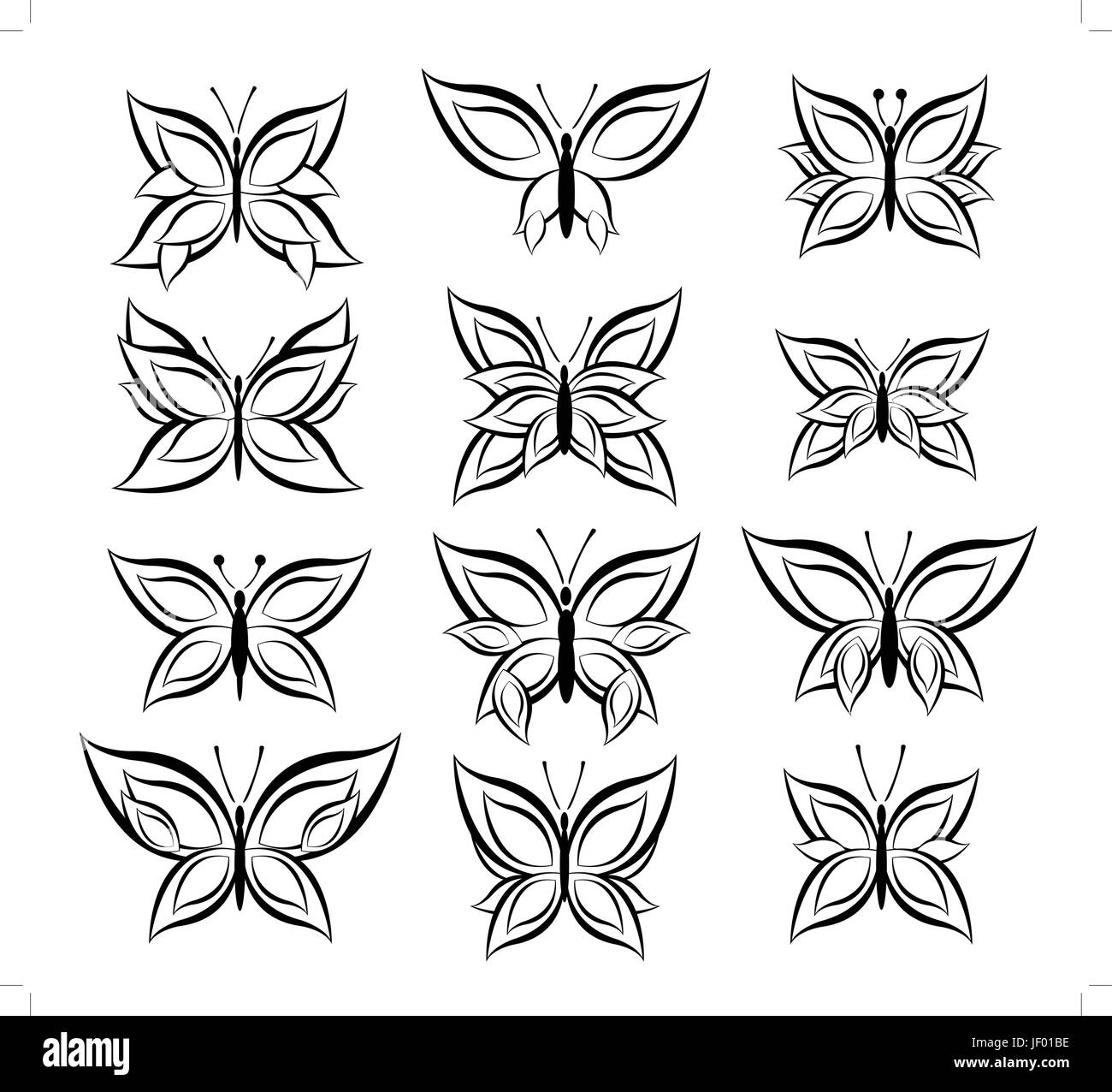 object, art, isolated, graphic, animal, insect, flower, plant, antique ...